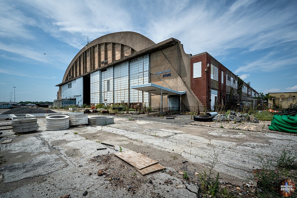 The Mustin Field Seaplane Hangar photo - Abandoned America