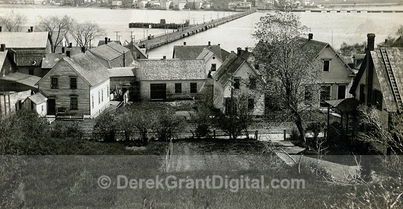 Bathurst New Brunswick Canada Early View Causeway