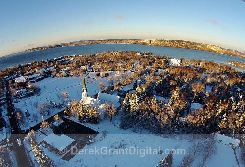 Aerial Panorama - Rothesay, New Brunswick Canada
