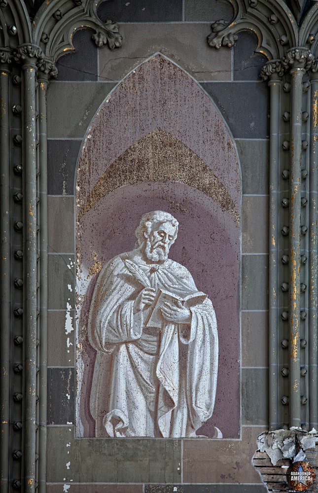 Assumption BVM Church (Philadelphia, PA) | Saint Painting Detail