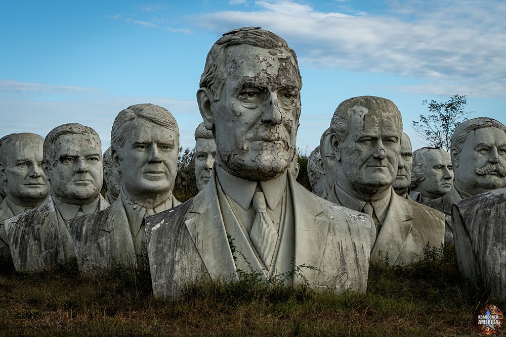 President Heads (Croaker, VA) | Woodrow Wilson