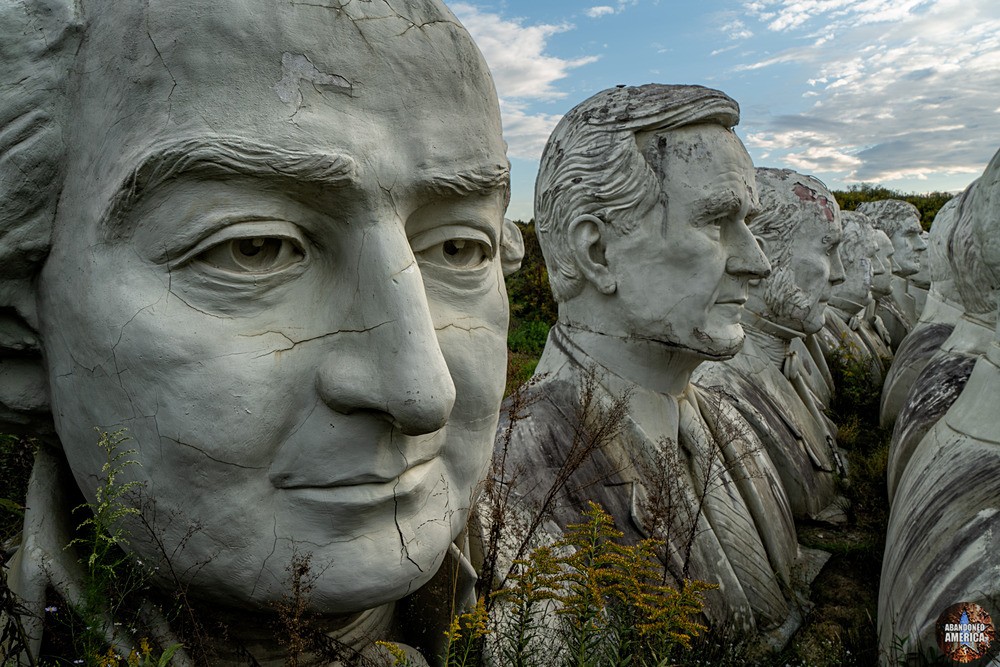 President Heads (Croaker, VA) | John Adams