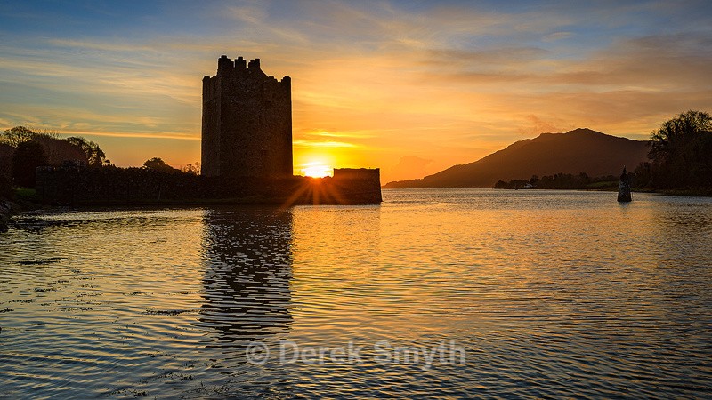 Another Sunrise on Narrow Water Castle
