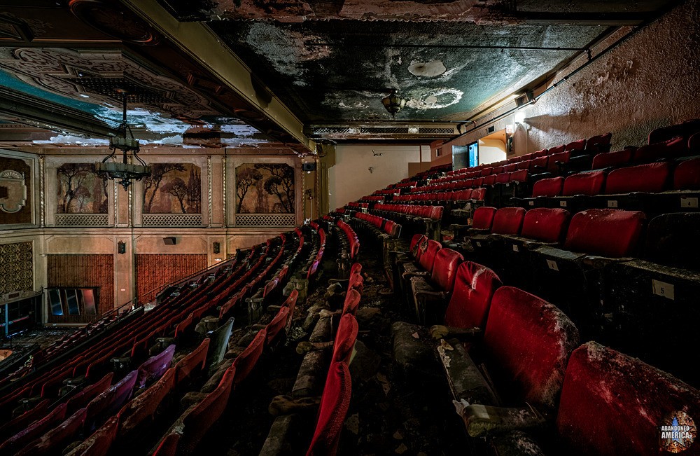 The Abandoned Paramount Theatre in Springfield, MA