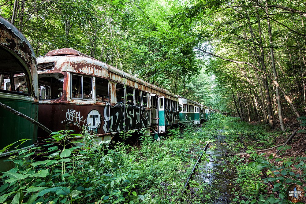 Trolley Graveyard | Railway Stream