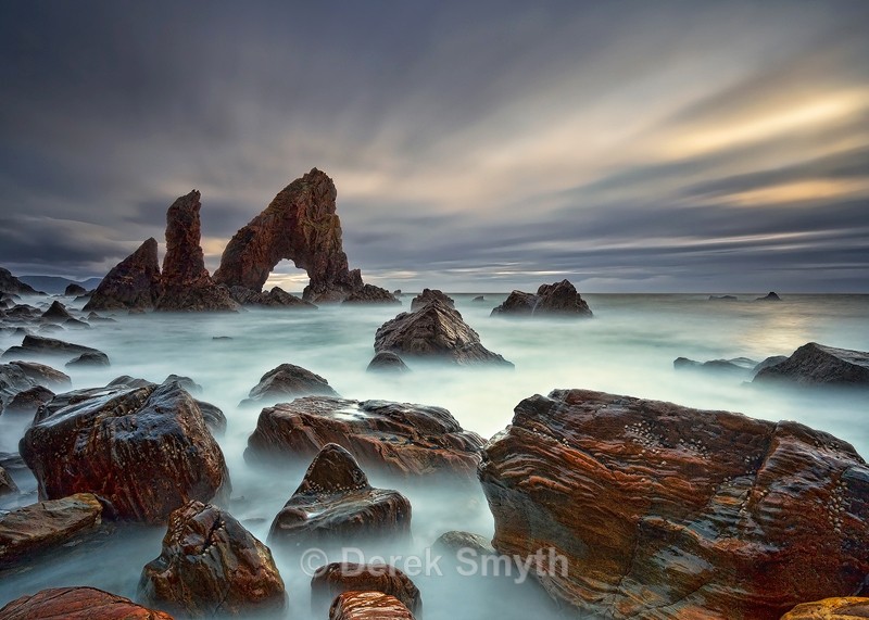 Sea Arches and Sea Stacks of Ireland – Breeches Sea Arch – Crohy Head