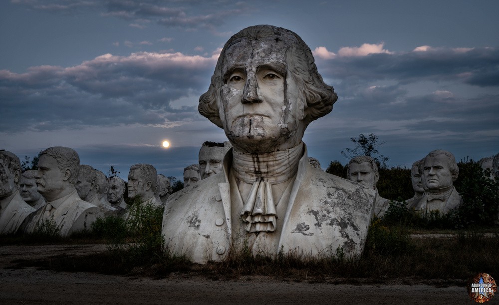 President Heads (Croaker, VA) | George Washington