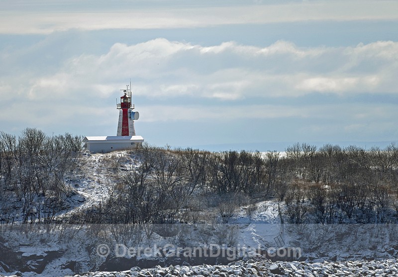 Partridge Island Lighthouse Saint John New Brunswick Canada