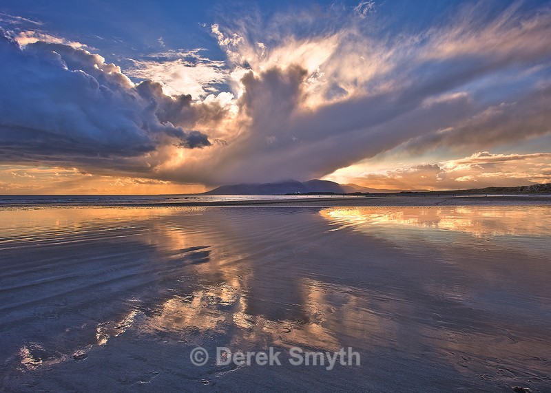 Approaching Shower - Tyrella Beach