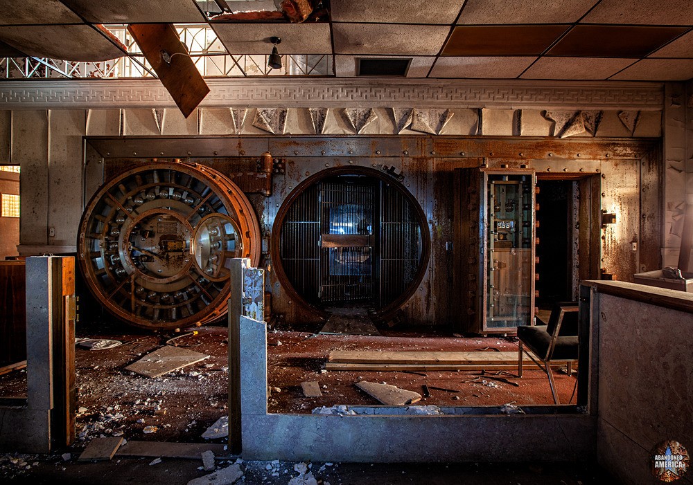 Vault | Abandoned Monongahela Bank, Brownsville, PA