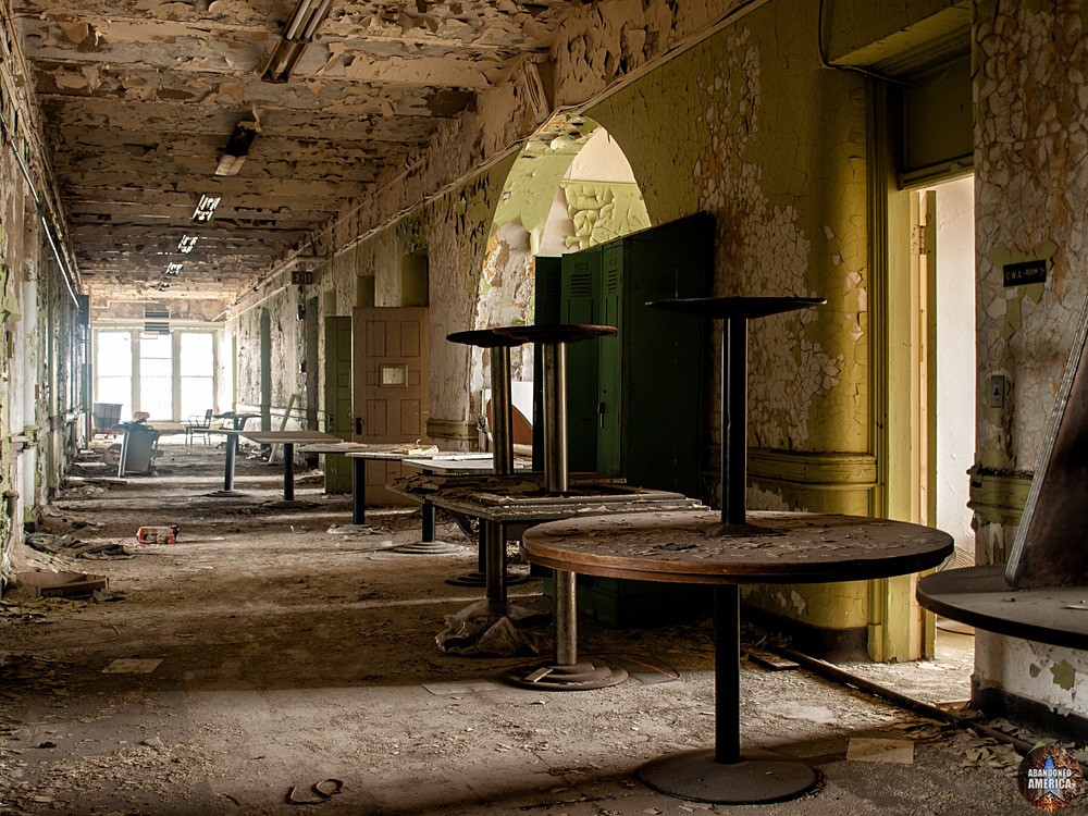 Abandoned Greystone Park Psychiatric Center | Ward Hallway