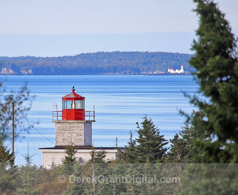 Pea Point Lighthouse Blacks Harbour New Brunswick Canada