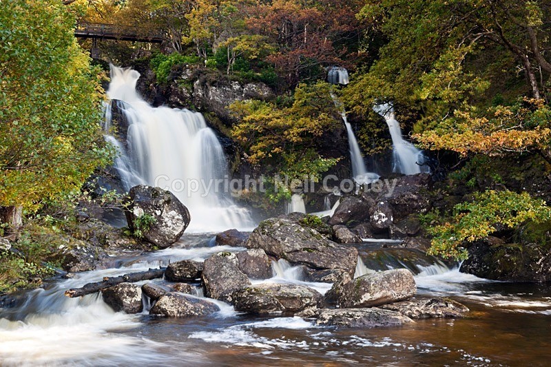 Falls of Arklet Water, Inversnaid, Loch Lomond, The Trossachs