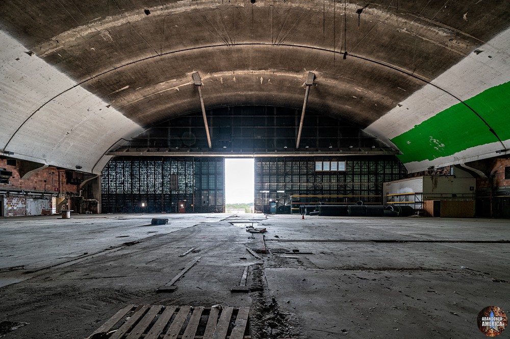 The Mustin Field Seaplane Hangar photo - Abandoned America