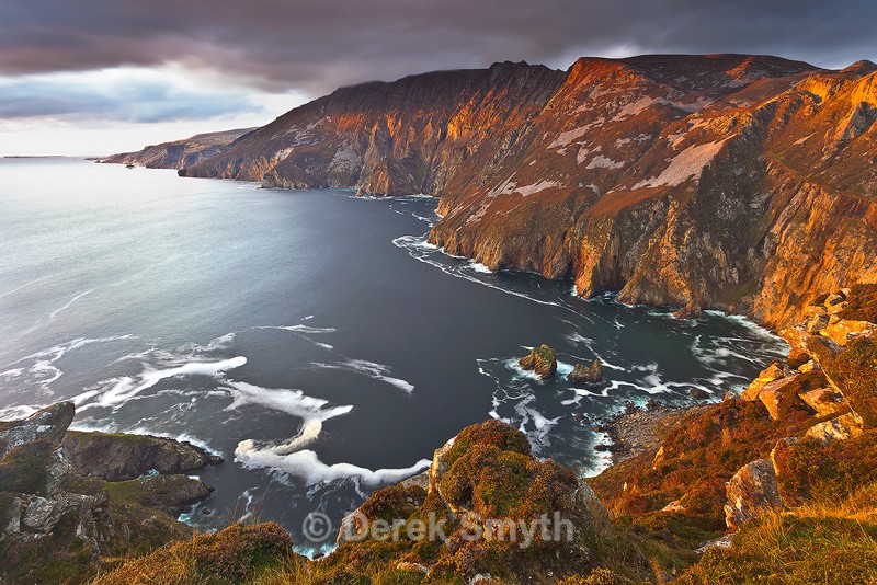 Sunset At Slieve League Cliffs - Wild Atlantic Way